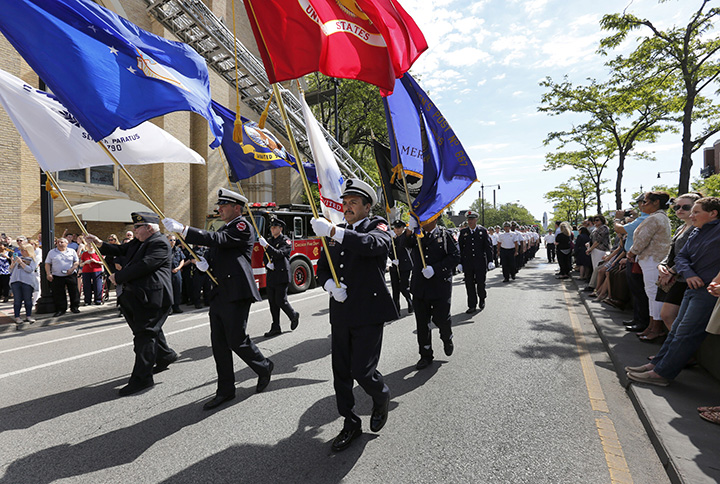 Chicago Fire Department Memorial Day Mass - Photos - Chicago Catholic ...
