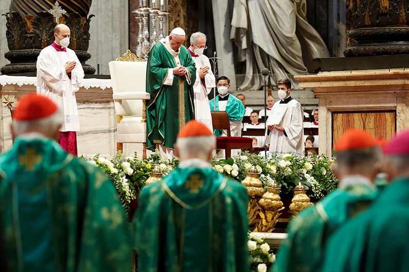 By listening to Holy Spirit, synod can be process of healing, Pope ...