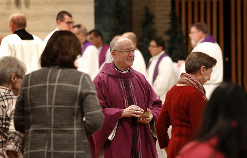 Friends, colleagues say farewell to Archbishop-designate Grob - Photos ...