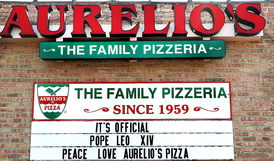 Aurelio’s Pizza in Homewood celebrates connection to new pope ...