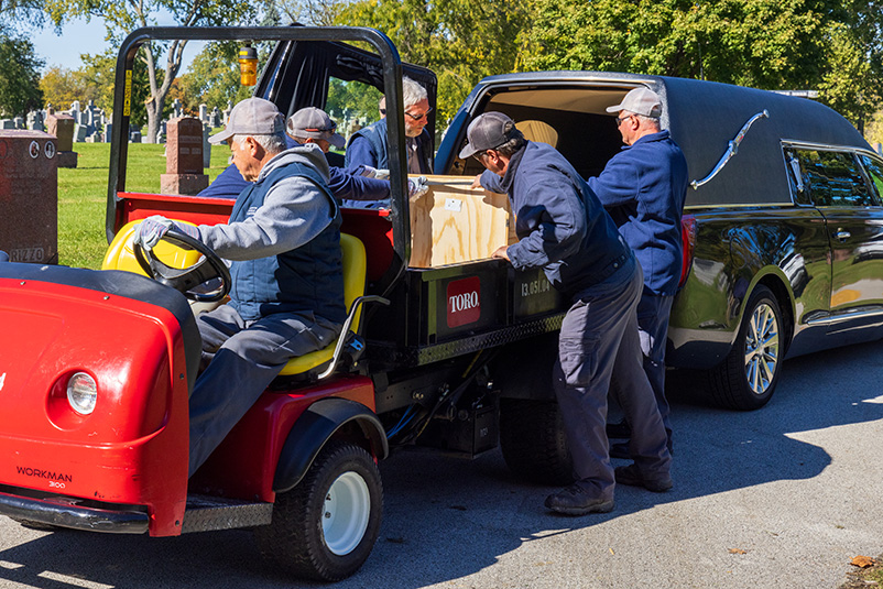 Catholic Cemeteries holds indigent burial - Photos - Chicago Catholic ...